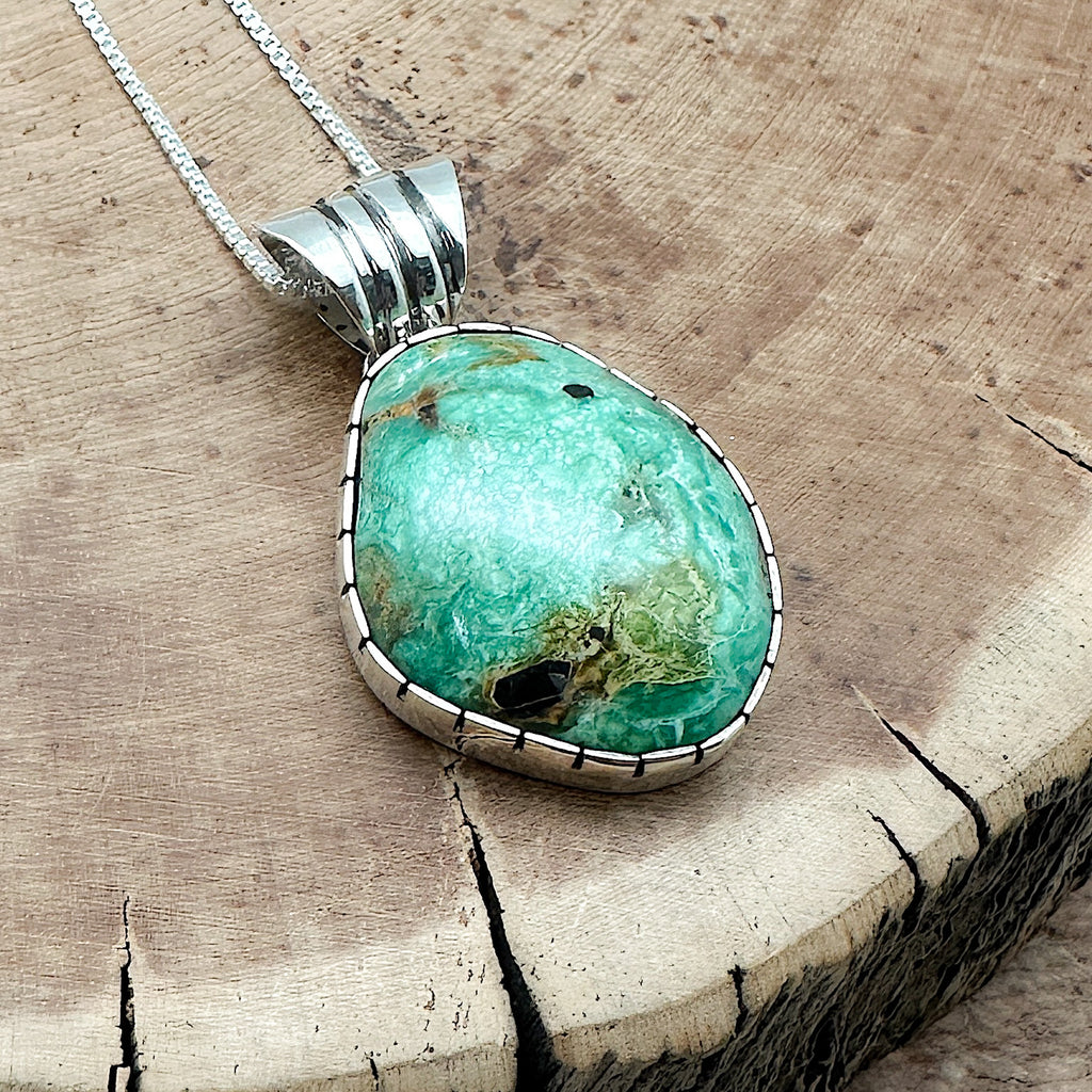 Carico Lake Turquoise Pendant – Native Visions, LLC