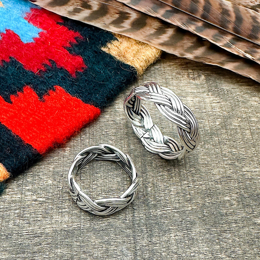 Braided Rings – Native Visions, LLC